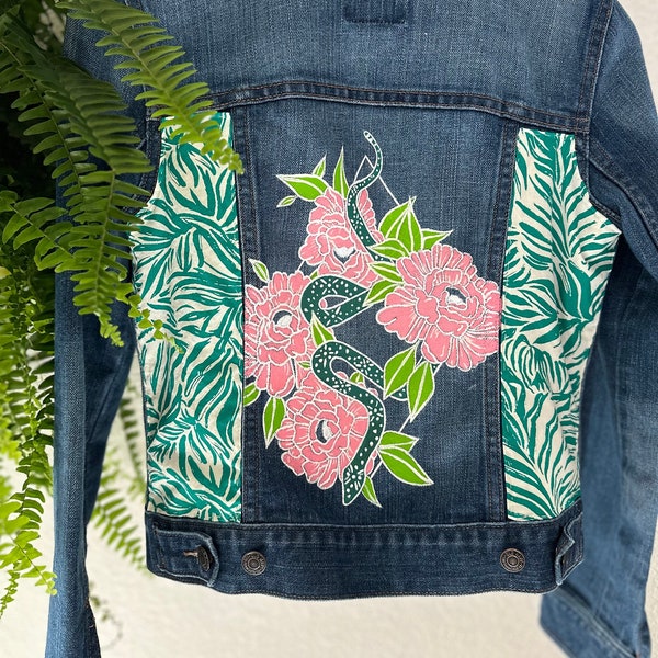 Hawaiian Print Jacket - Etsy
