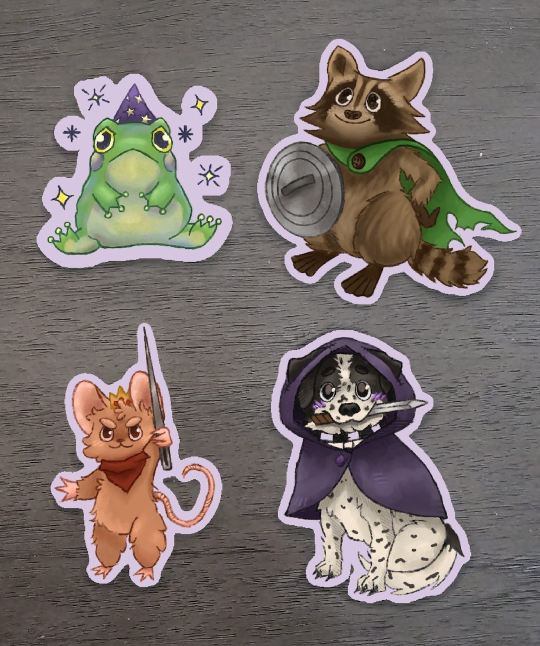 PREORDER Fantasy Critters Sticker Set - Etsy