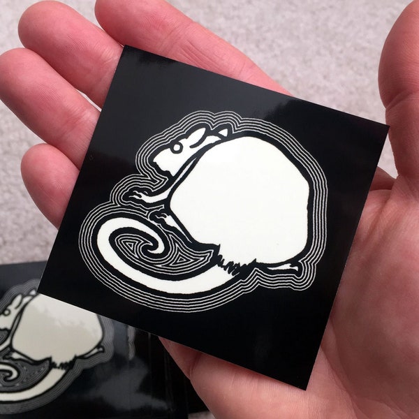 Rat Sticker - Etsy