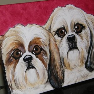 Multiple Pet Portrait Painting 11x14 - Custom Painted, Cat, Dog, Animal ...