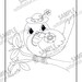 Woodland Whimsy Printable Coloring Pages for Kids, Digital Upload PDF ...