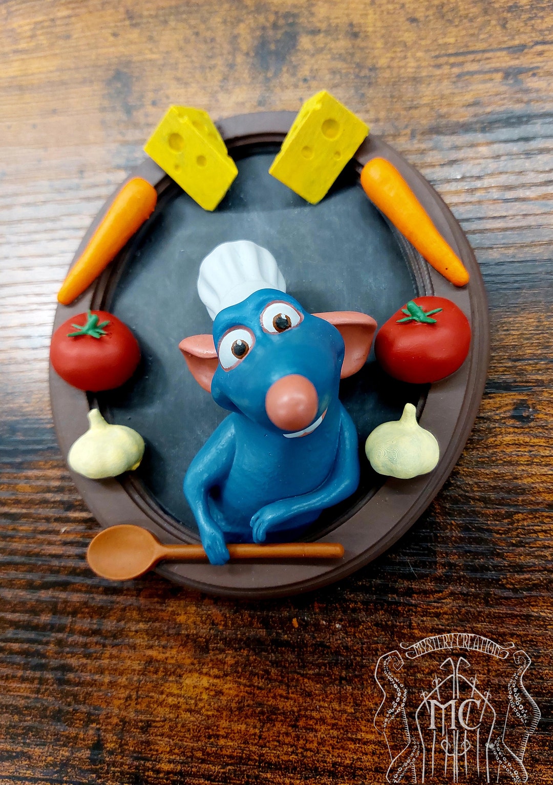 Disney Disneyland Disneyworld Pixar Ratatouille Remy Resin Frame - Etsy