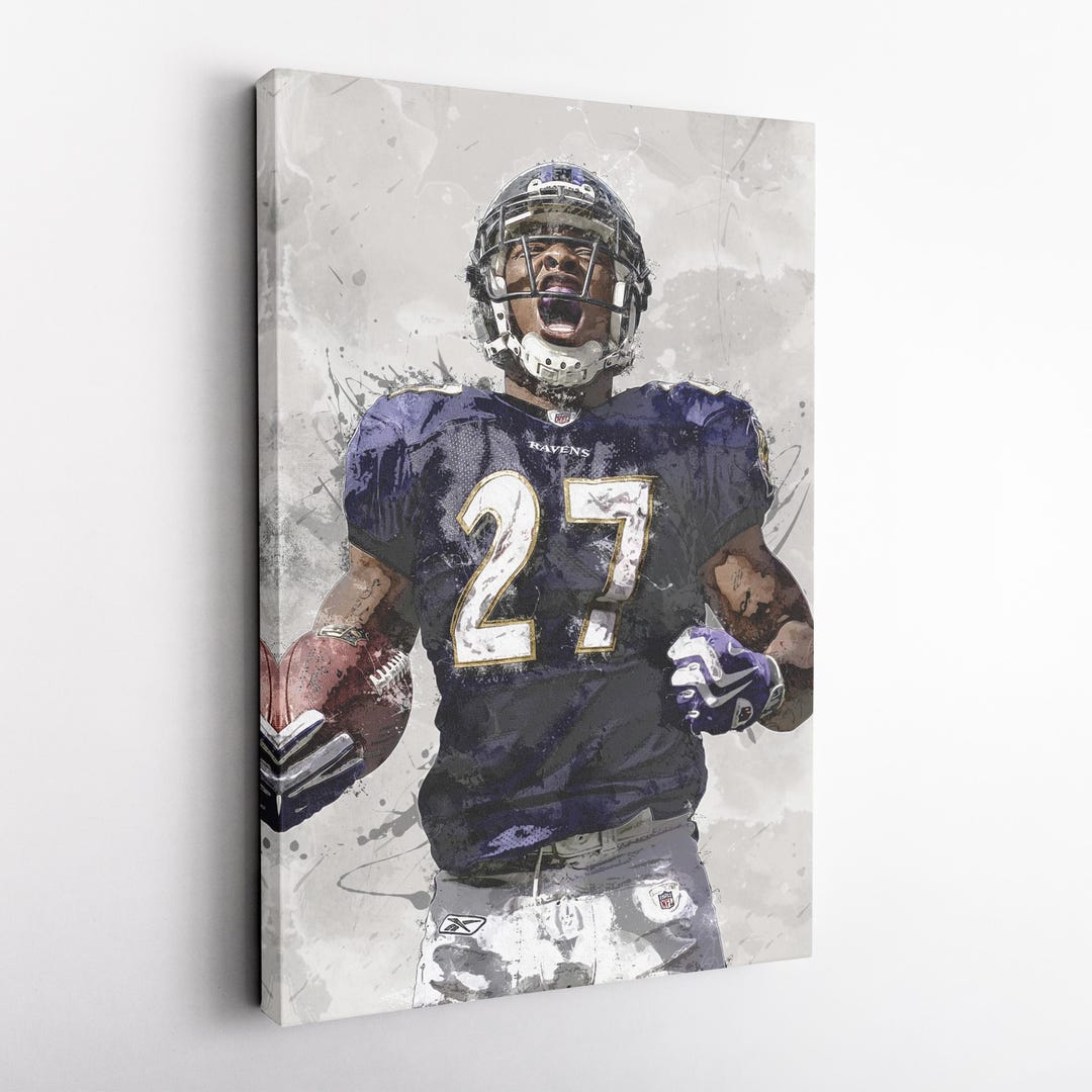 Ray Rice Poster, Baltimore Ravens - Canvas Print, Framed Poster, Kids ...