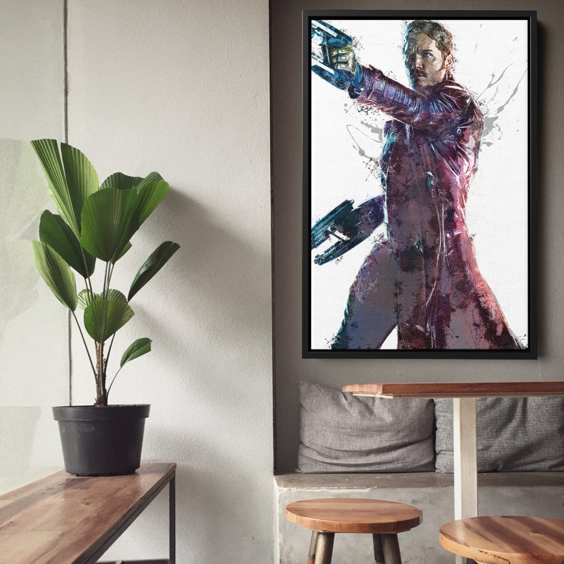 Star Lord Poster Marvel Superhero Comics Guardians of the Galaxy ...