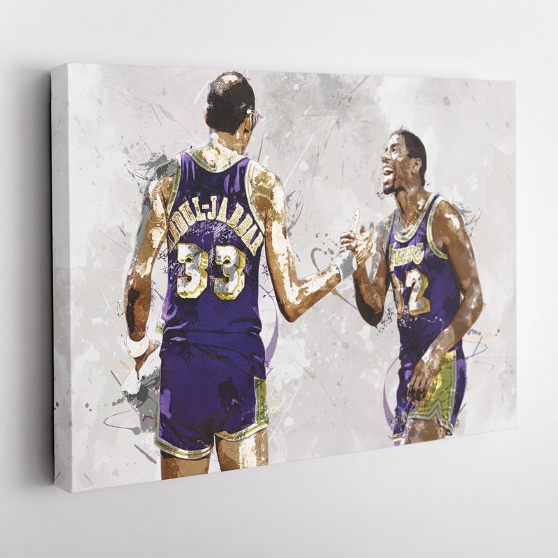 Lakers Canvas - Etsy