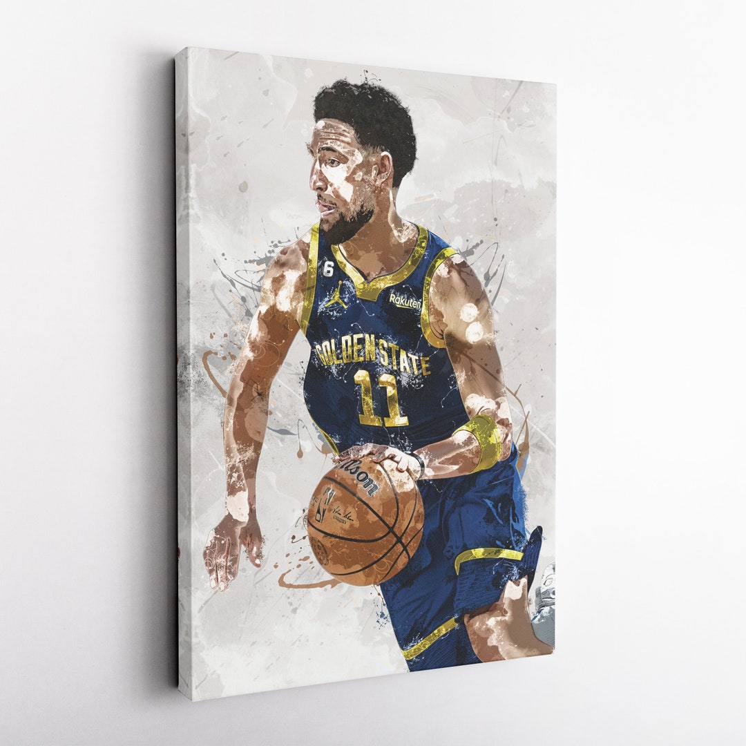 Klay Thompson Poster, Golden State Warriors, Canvas Print, Framed ...