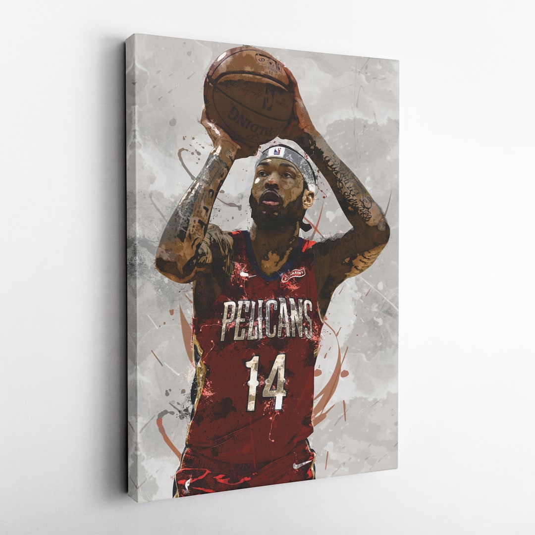 Brandon Ingram Poster, New Orleans Pelicans - Canvas Print, Framed ...