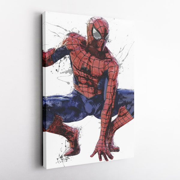 Spiderman Painting - Etsy
