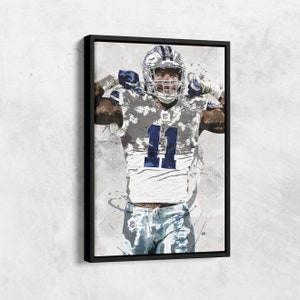 Micah Parsons Poster, Dallas Cowboys Canvas Print, Framed Poster, Kids ...