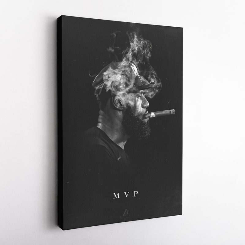 Lebron James Canvas - Etsy