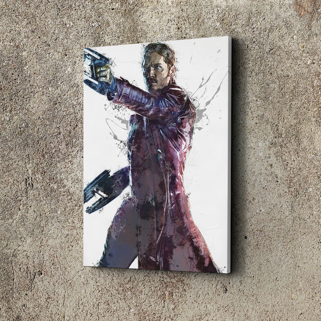 Star Lord Poster Marvel Superhero Comics Guardians of the Galaxy ...