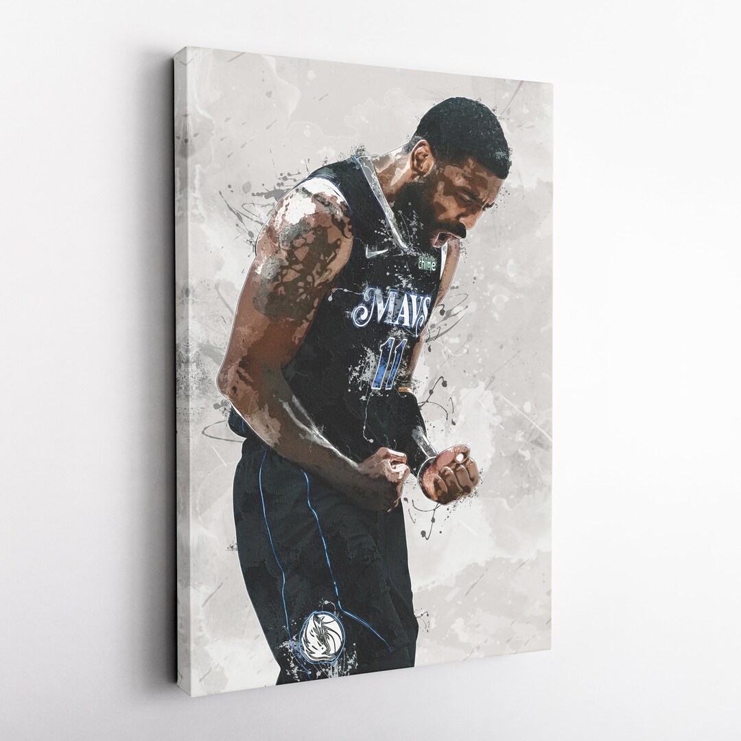 Kyrie Irving Poster Dallas Mavericks #11 NBA Artwork Hand Made Poster ...