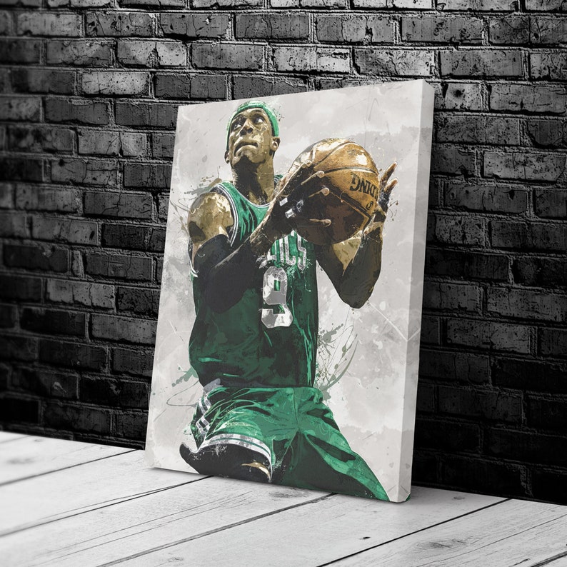 Rajon Rondo Poster, Boston Celtics - Canvas Print, Framed Poster, Kids ...