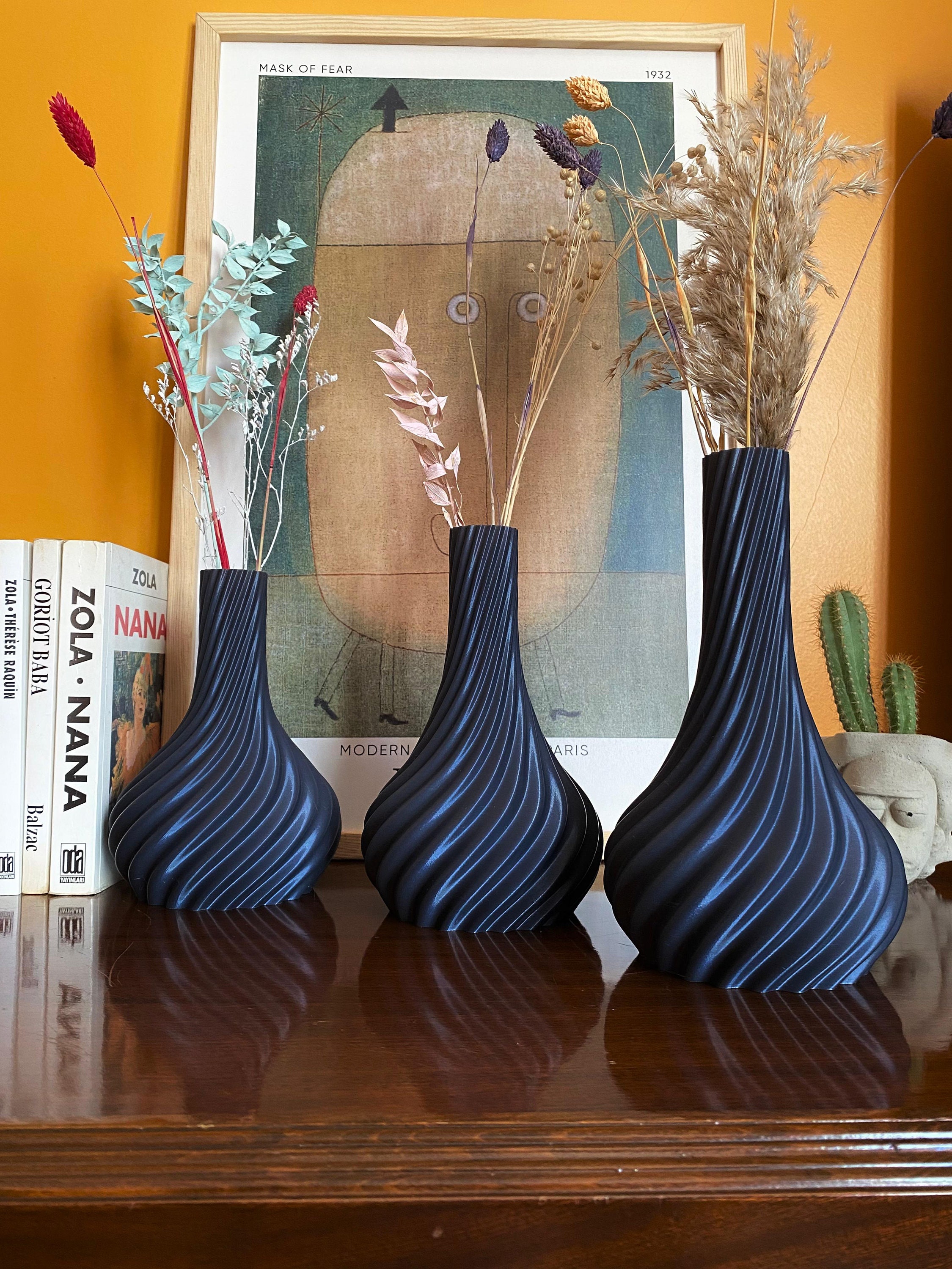 Modern Flower Pot- Elegant Table Decorations - Carousel Vase - Etsy