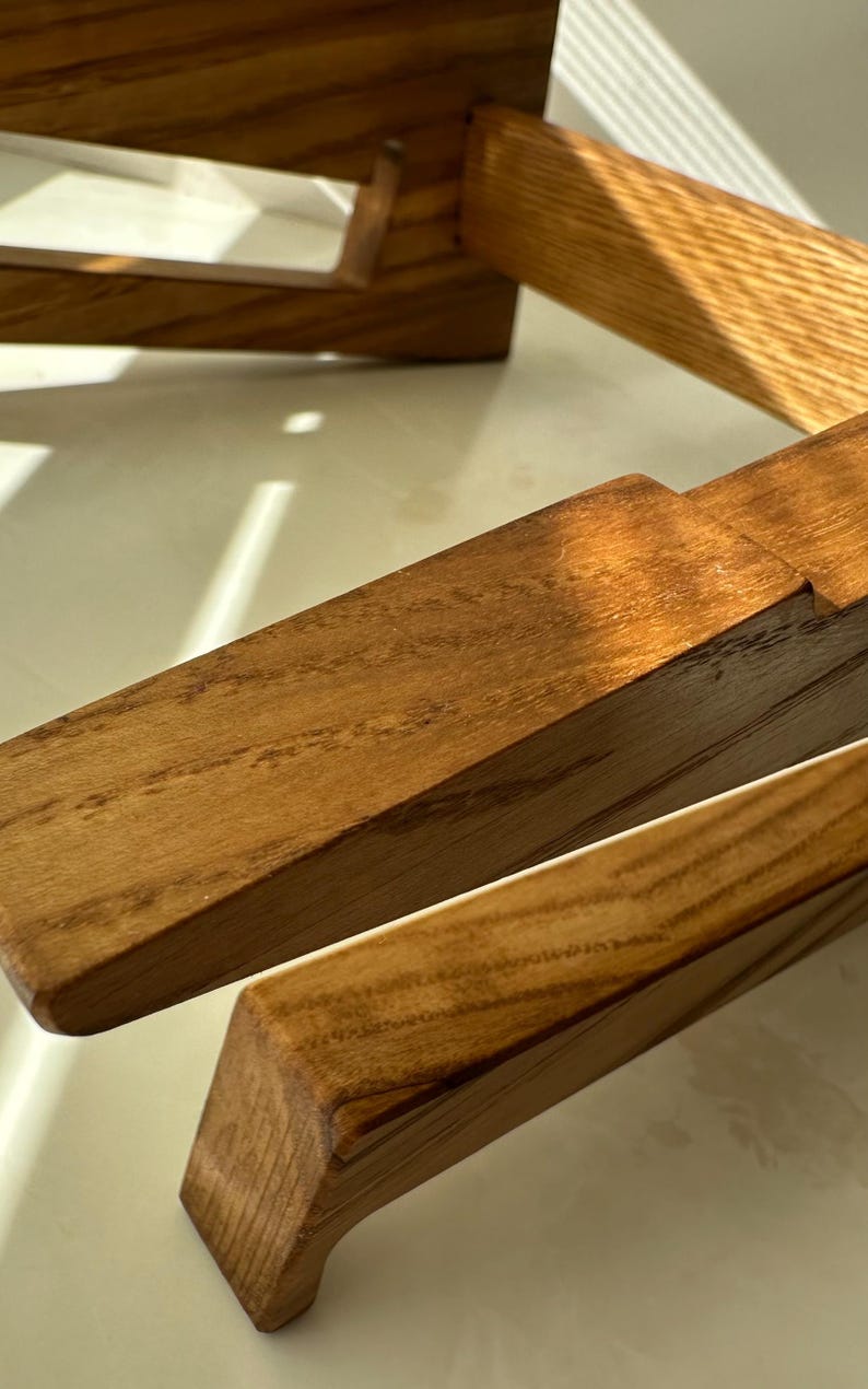 Handcrafted Premium Wooden Laptop Stand – Unique Gift, Eco-friendly ...