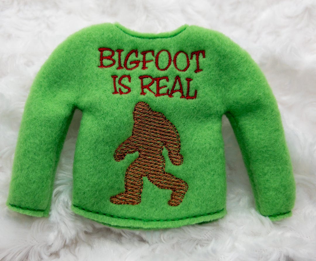 Bigfoot Elf Sweater - Etsy