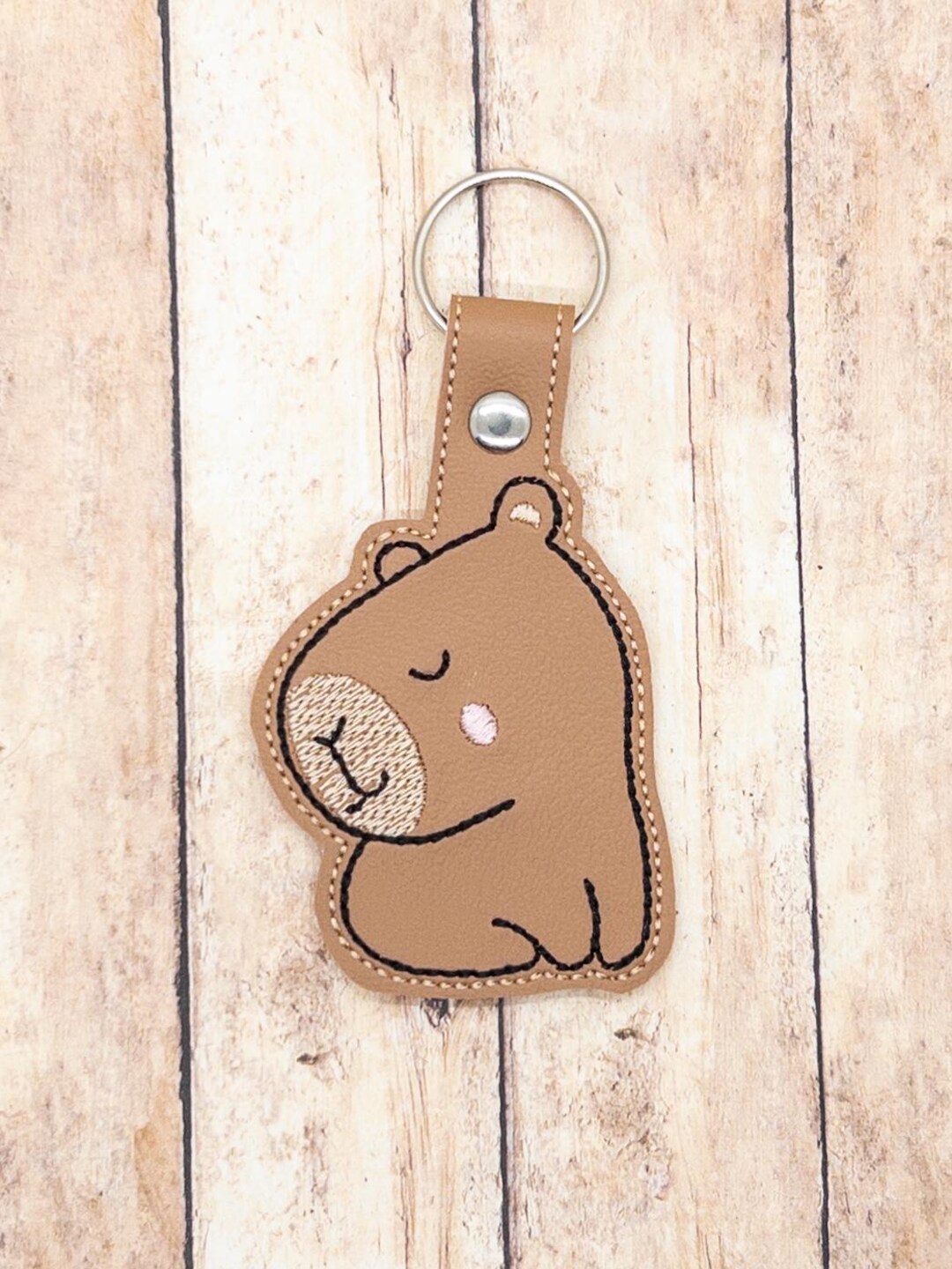 Capybara Key Fob / Backpack Tag - Etsy