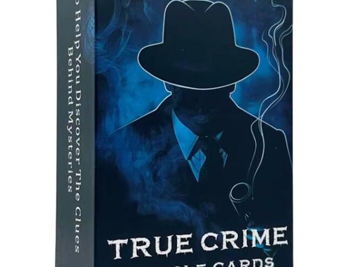 True Crime Oracle Cards, 80- Card Deck With Keywords - Etsy