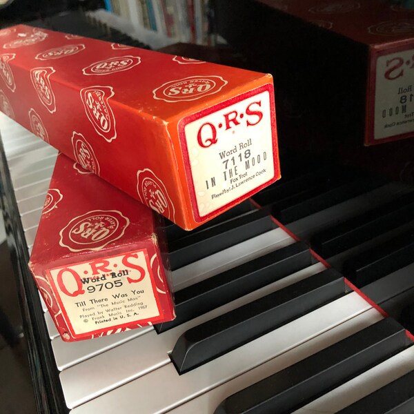 Player Piano Rolls - Etsy