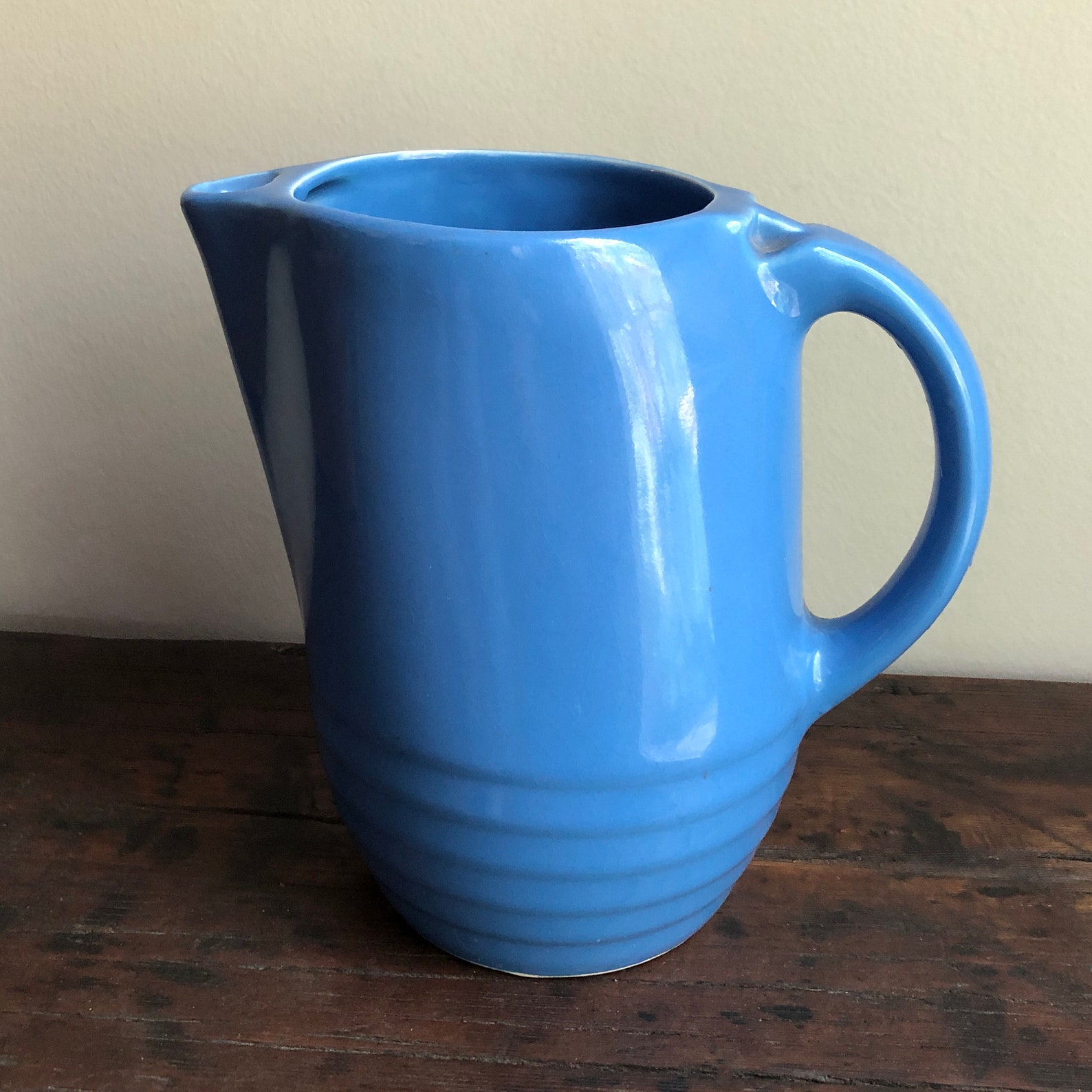 Vintage Blue Universal Potteries Oxford Ware Ceramic - Etsy