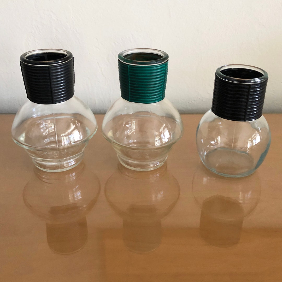 Vintage Jeannette Mckee Libbey Glasbake Hottle Clear Glass Tea Coffee ...