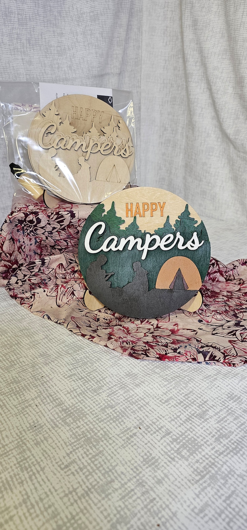 Happy Campers Craft Kit - Etsy