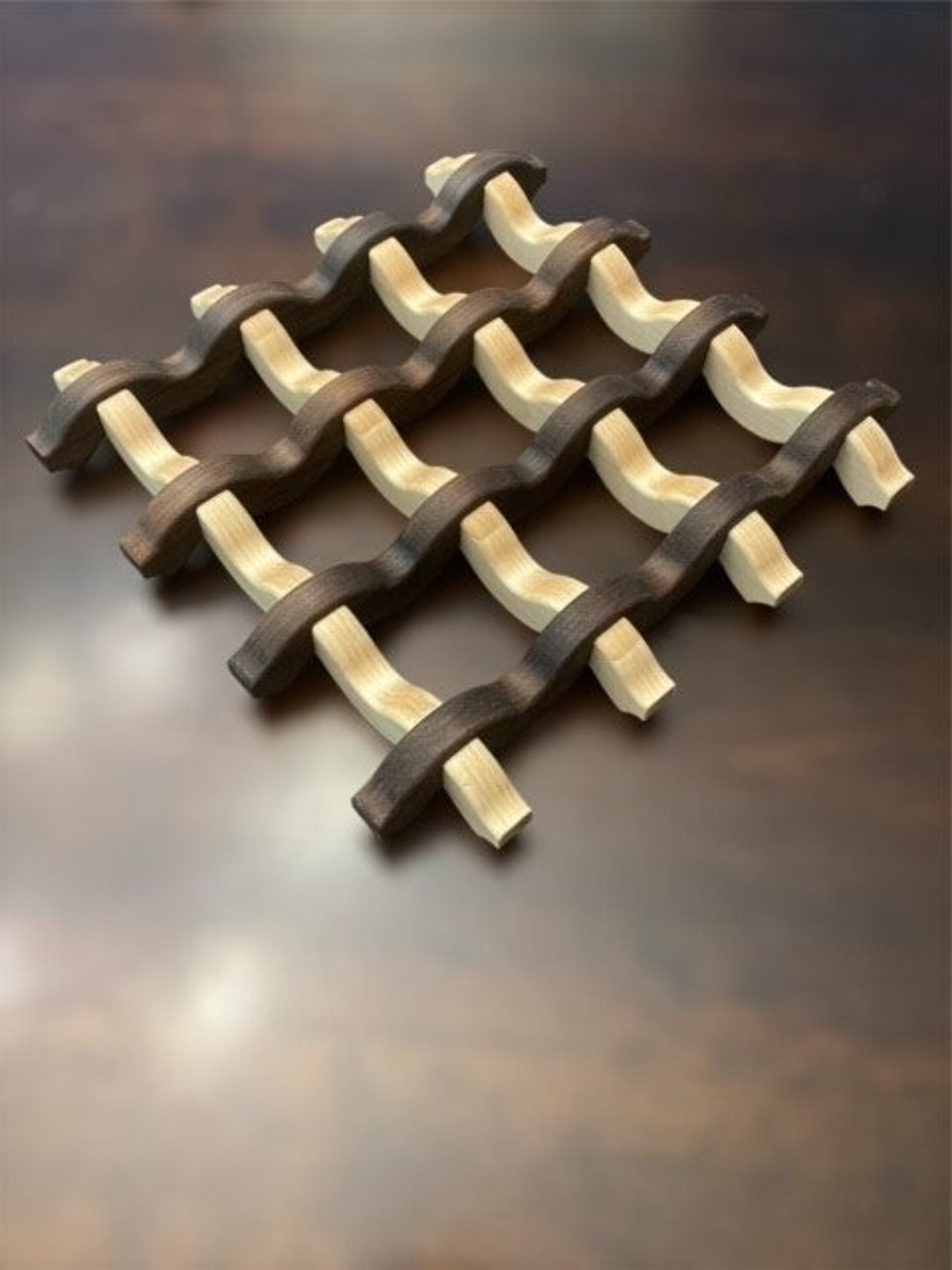 Homemade Hardwood Wooden Trivets, Made From Maple and Walnut From ...