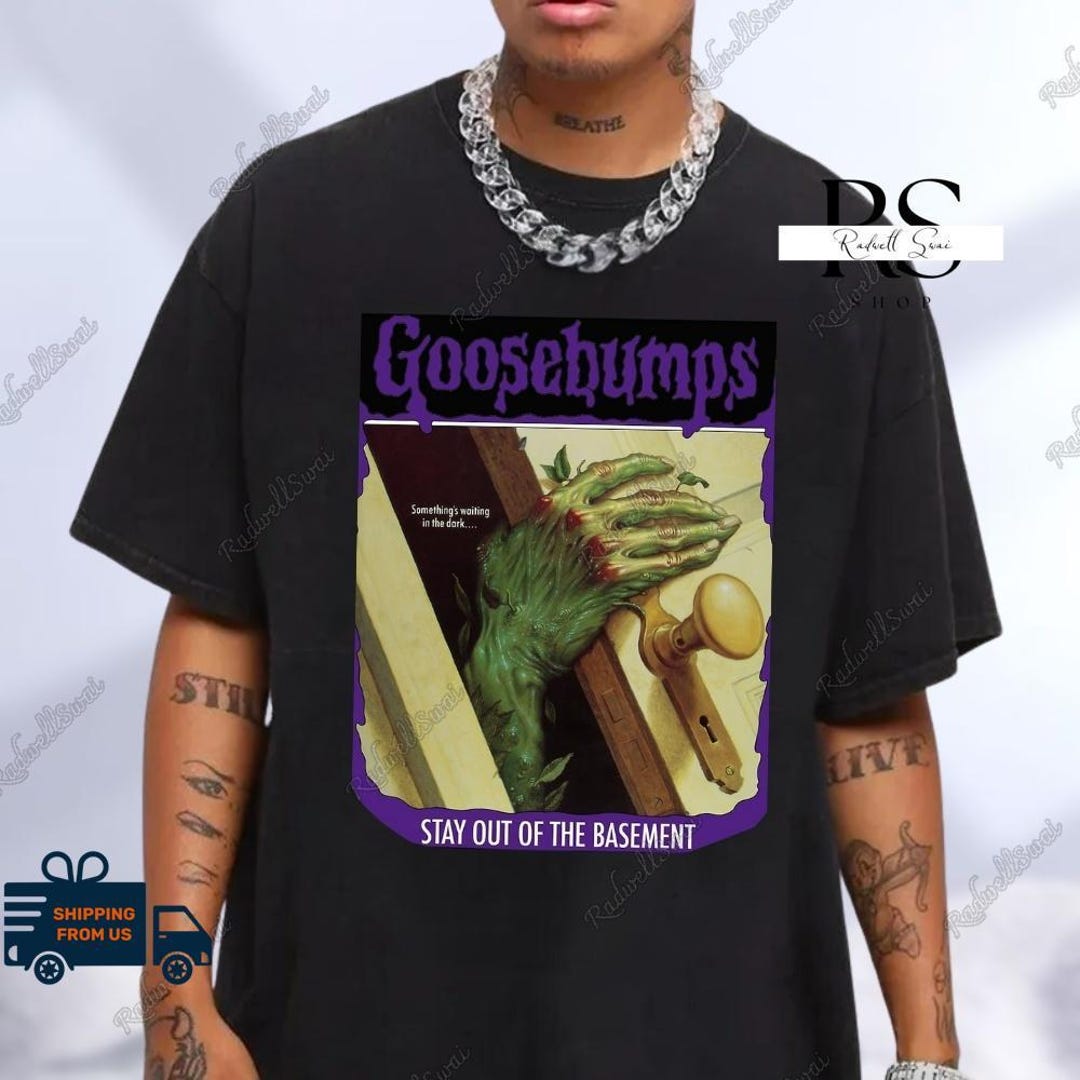 Goosebumps Tee, Goosebumps Horror Movie Shirt, Halloween Movie Shirt ...
