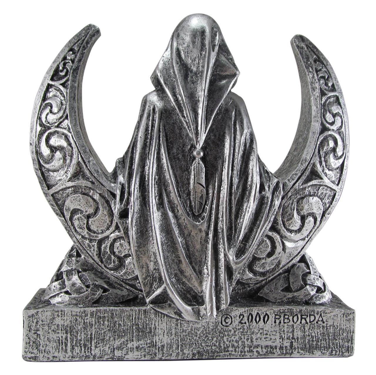 Moon Goddess Statue | Lunar Deity Sculpture | Pagan | Spiritual Home ...
