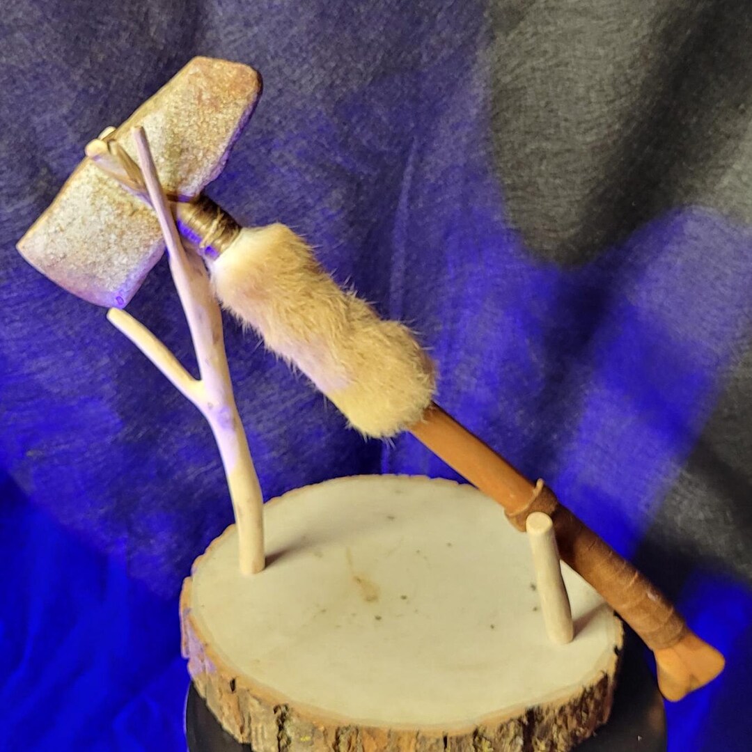 STONE TOMAHAWK, - Etsy