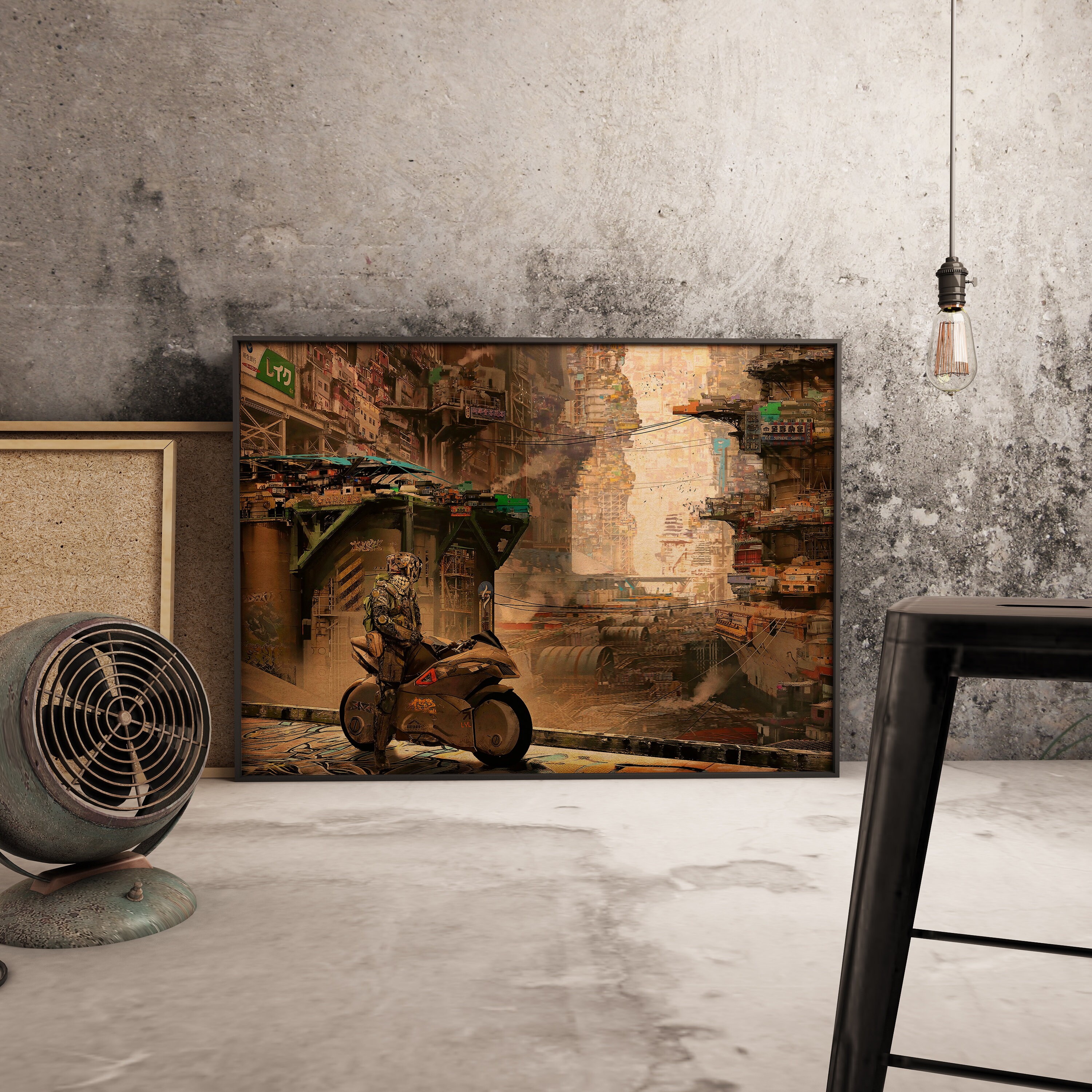 Cyberpunk 2077 Poster, Night City Wall Art, Futuristic Sci-fi Video ...