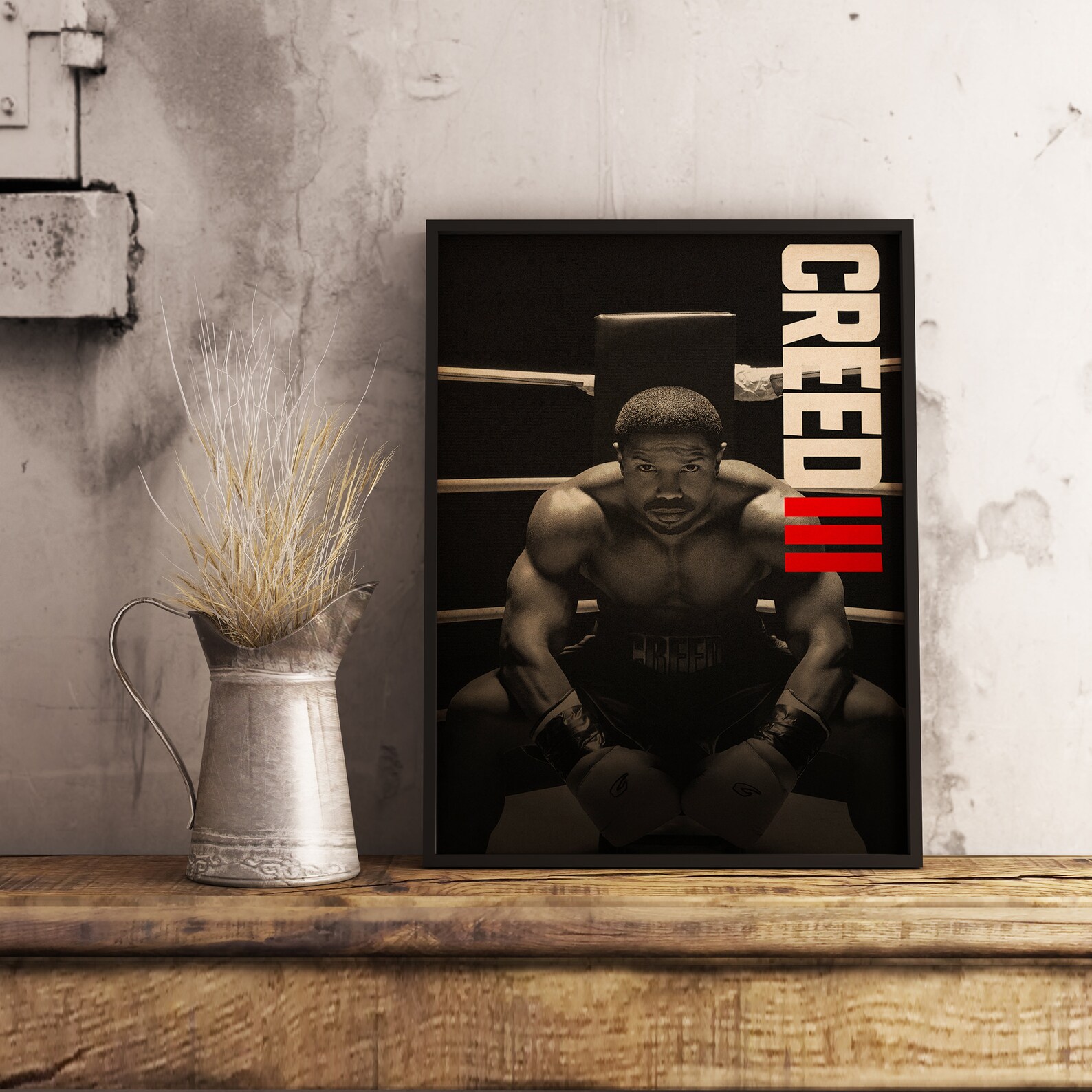 Creed 3 Poster High Quality Boxing Movie Art Print Michael B. Jordan ...