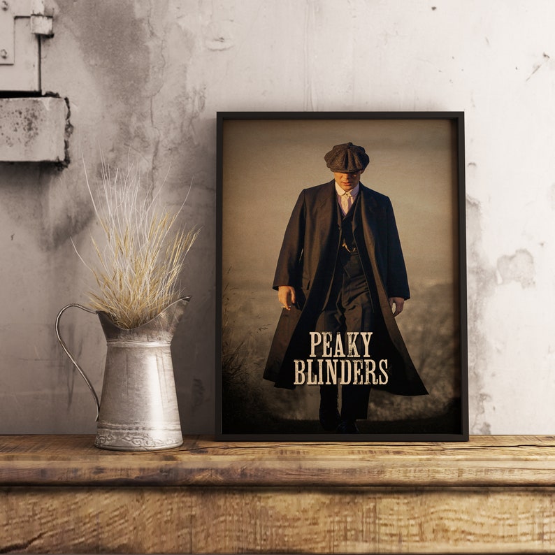 Peaky Blinders Poster: Thomas Shelby, Vintage Gangster Series Art - Etsy