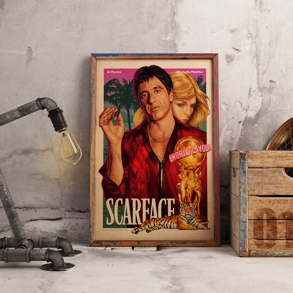 Scarface Poster - Etsy