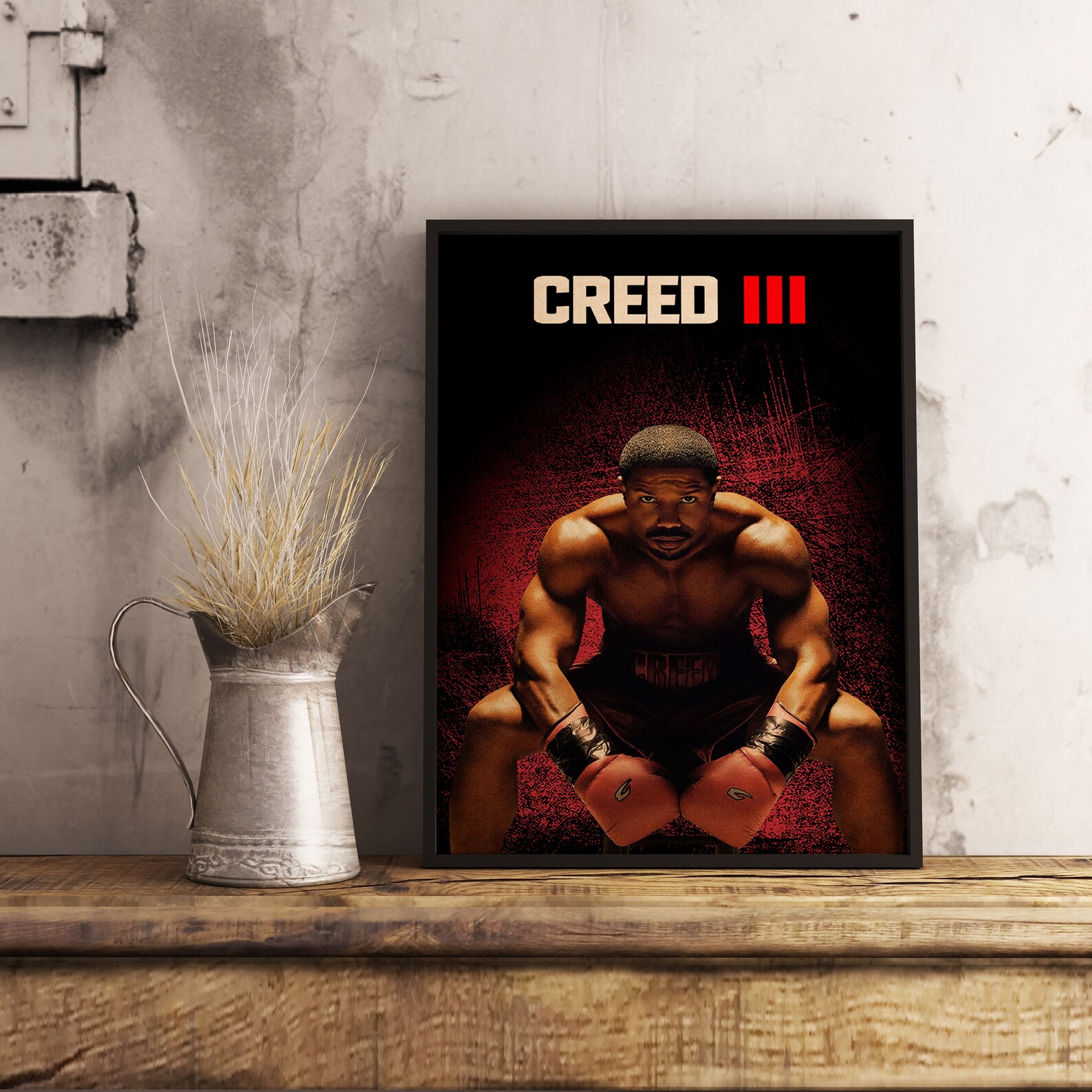 Creed 3 Poster High Quality Boxing Movie Art Print Michael B. Jordan ...