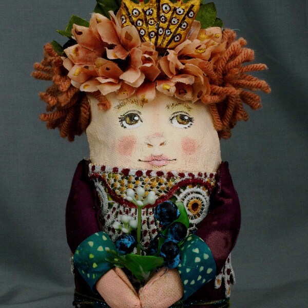 Folk Art Doll - Etsy