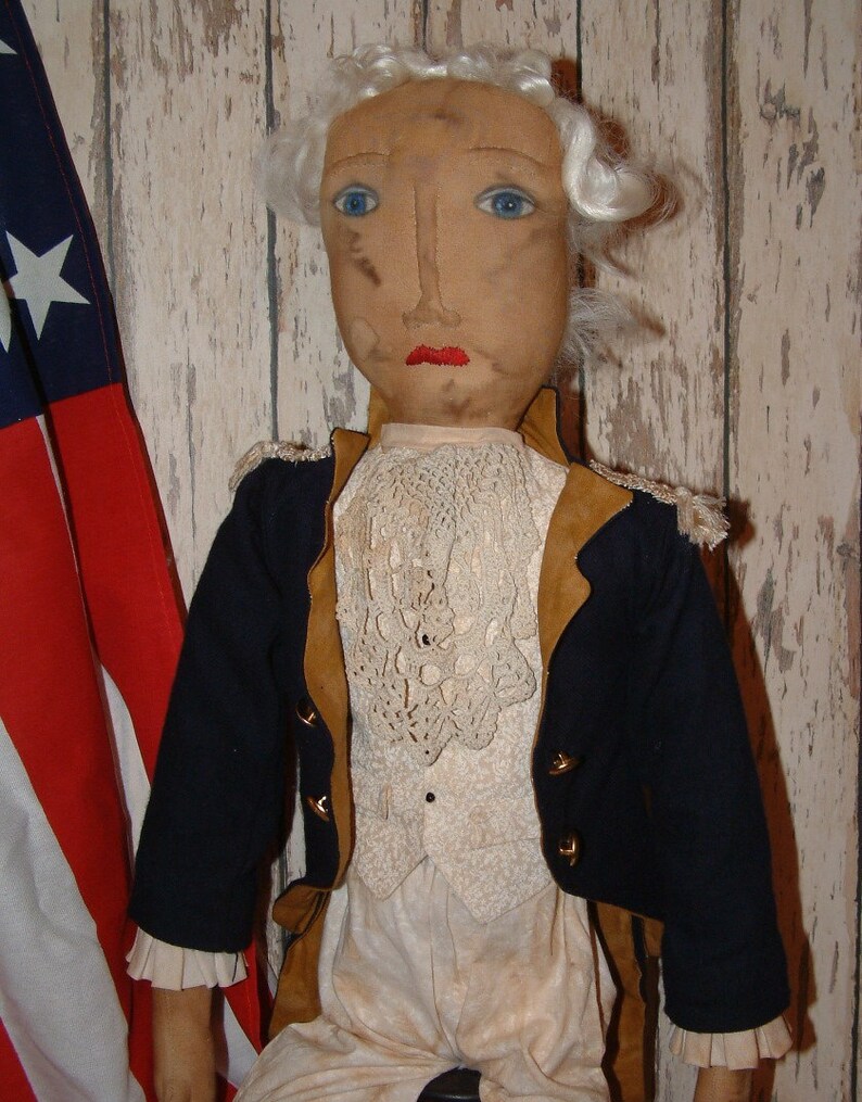 PATTERN George Washington Doll e Pattern - Etsy