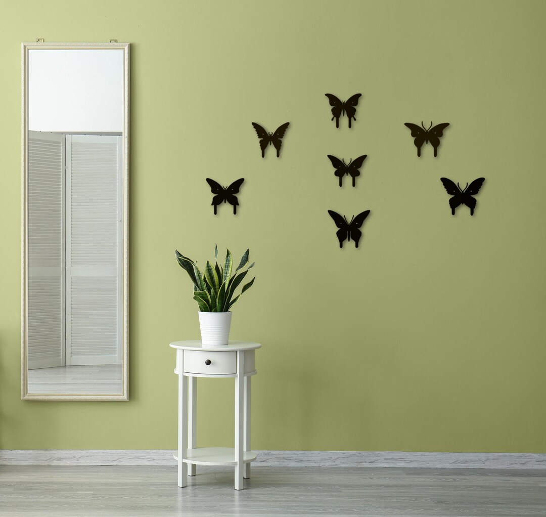 Metal Butterfly Rack, Clothes Hanger, Unique Hook Design, Butterflies ...