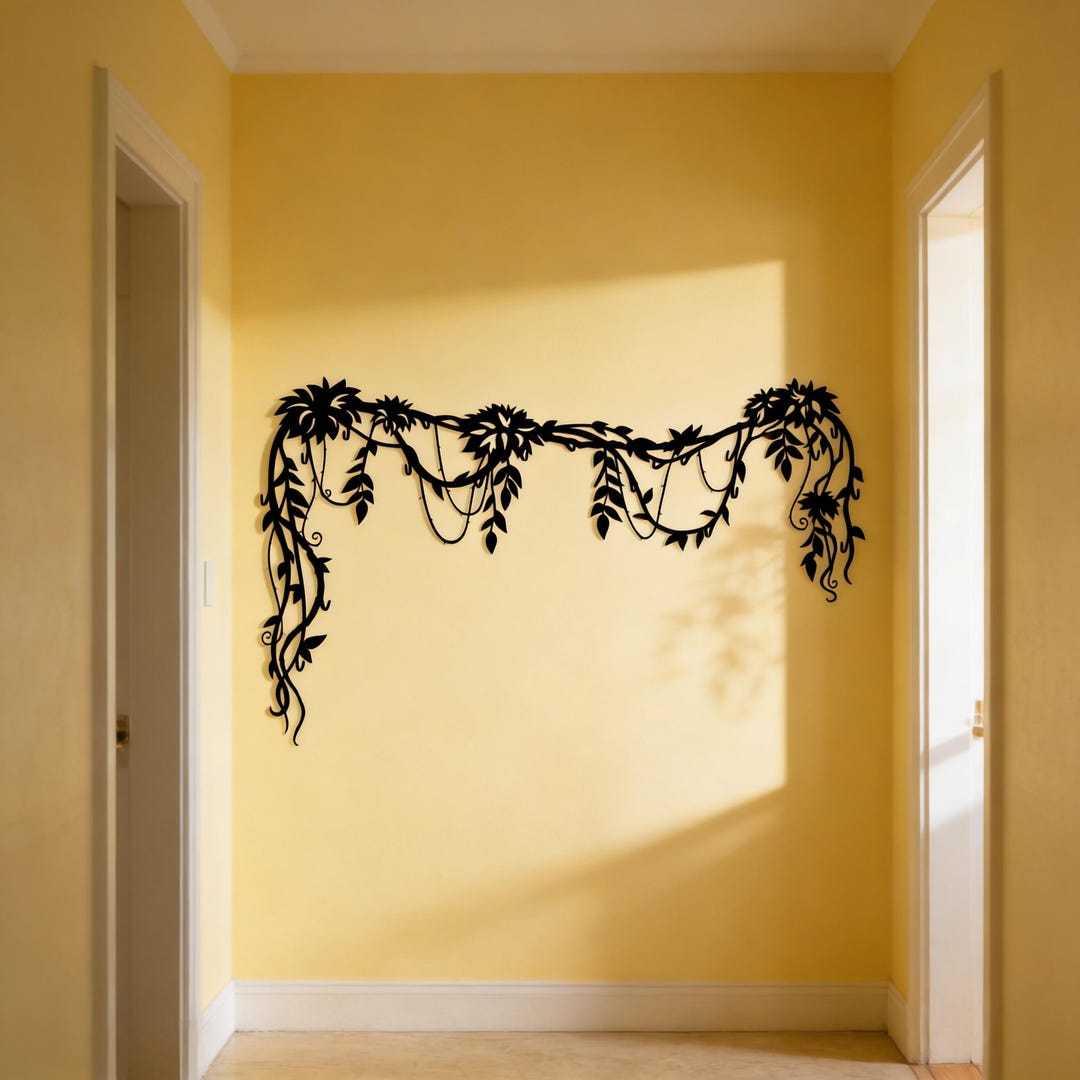 Nature Inspired Unique Coat Rack, Black Metal Hooks for Mudroom and ...