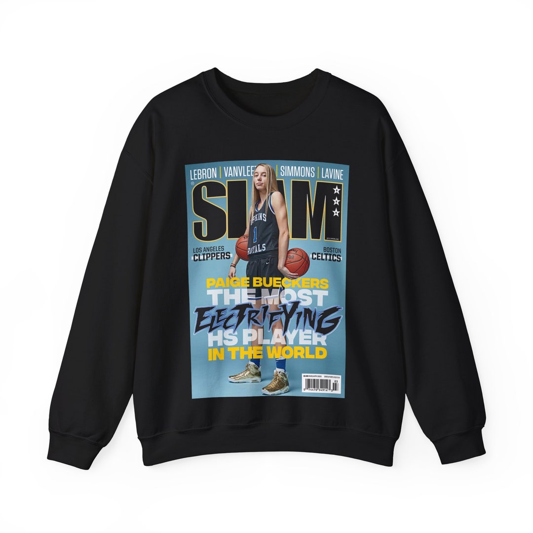 Paige Bueckers Wnba Womens Basketball Nba Slam Cover Sweater Hoodie