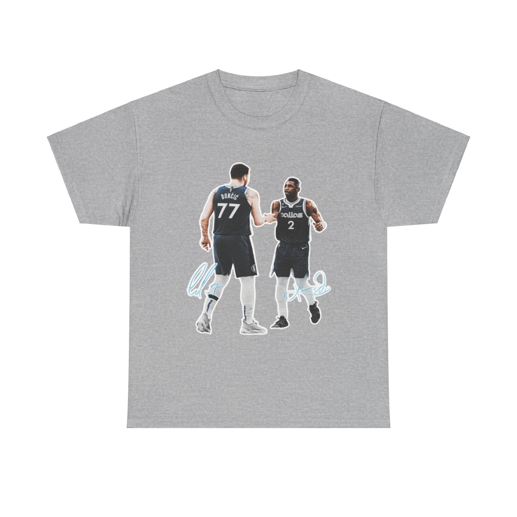 Kyrie Irving Luka Doncic Dallas Mavericks Basketball NBA Graphic ...