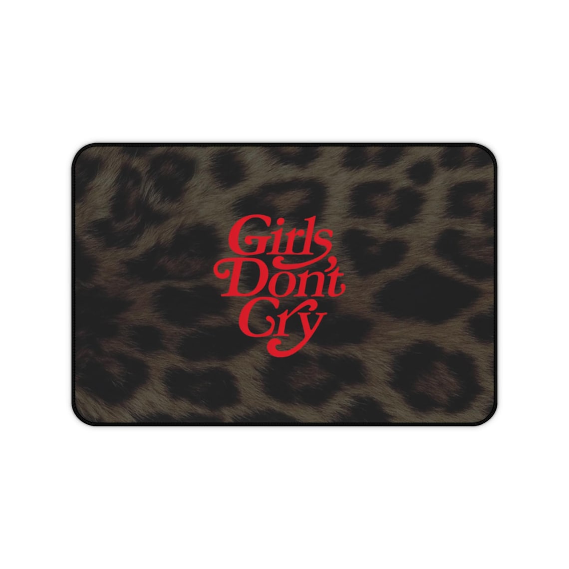 Mouse Mat for Laptop Tablet Desk With Leopard Print Aesthetic 'girls ...