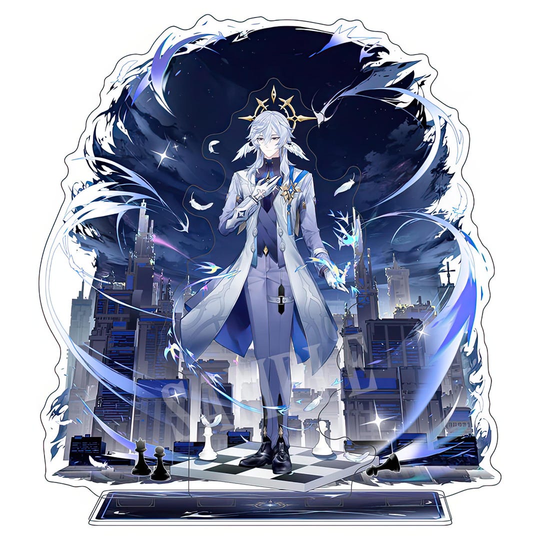 Honkai Star Rail Extra Large 8" Standee, Unique Design, HSR Acrylic ...