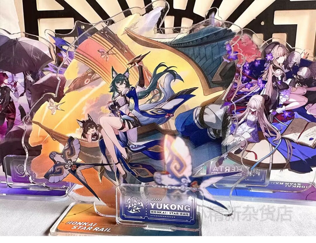 Honkai Star Rail Standee, HSR Acrylic Stand, HSR Figurine, Star Rail ...