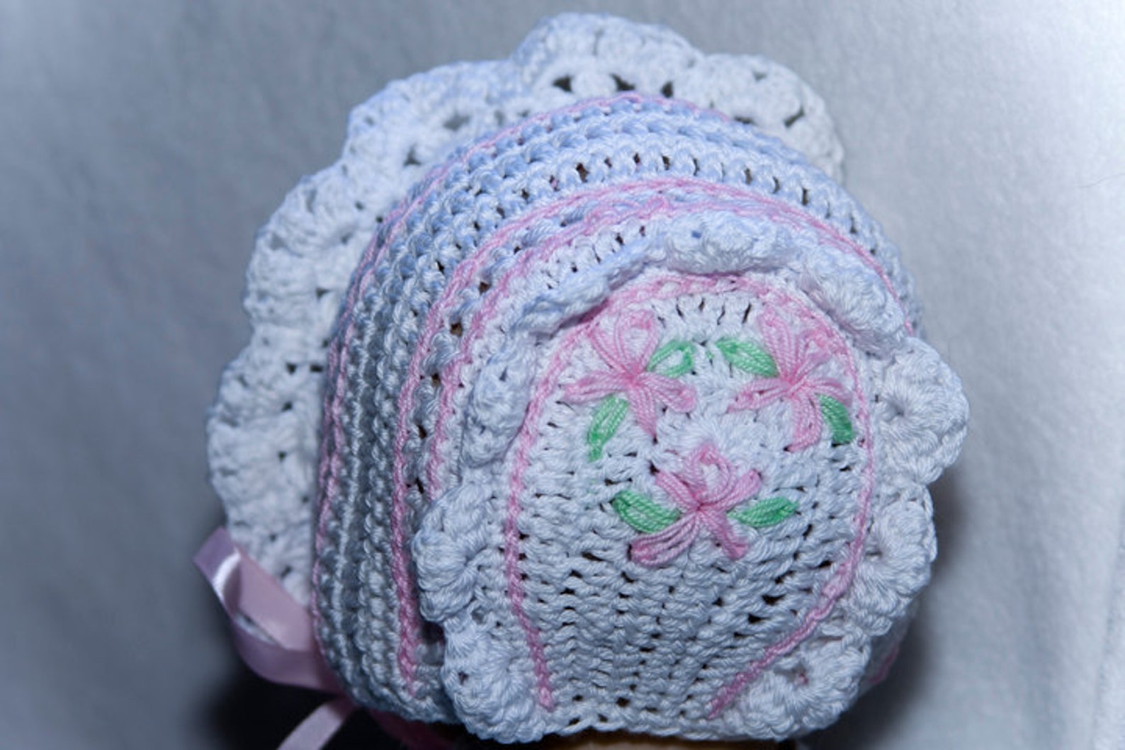 Cheryl's Crochet CC64 Crochet Pattern Baby Heirloom Daisy Set 0-3 M PDF ...
