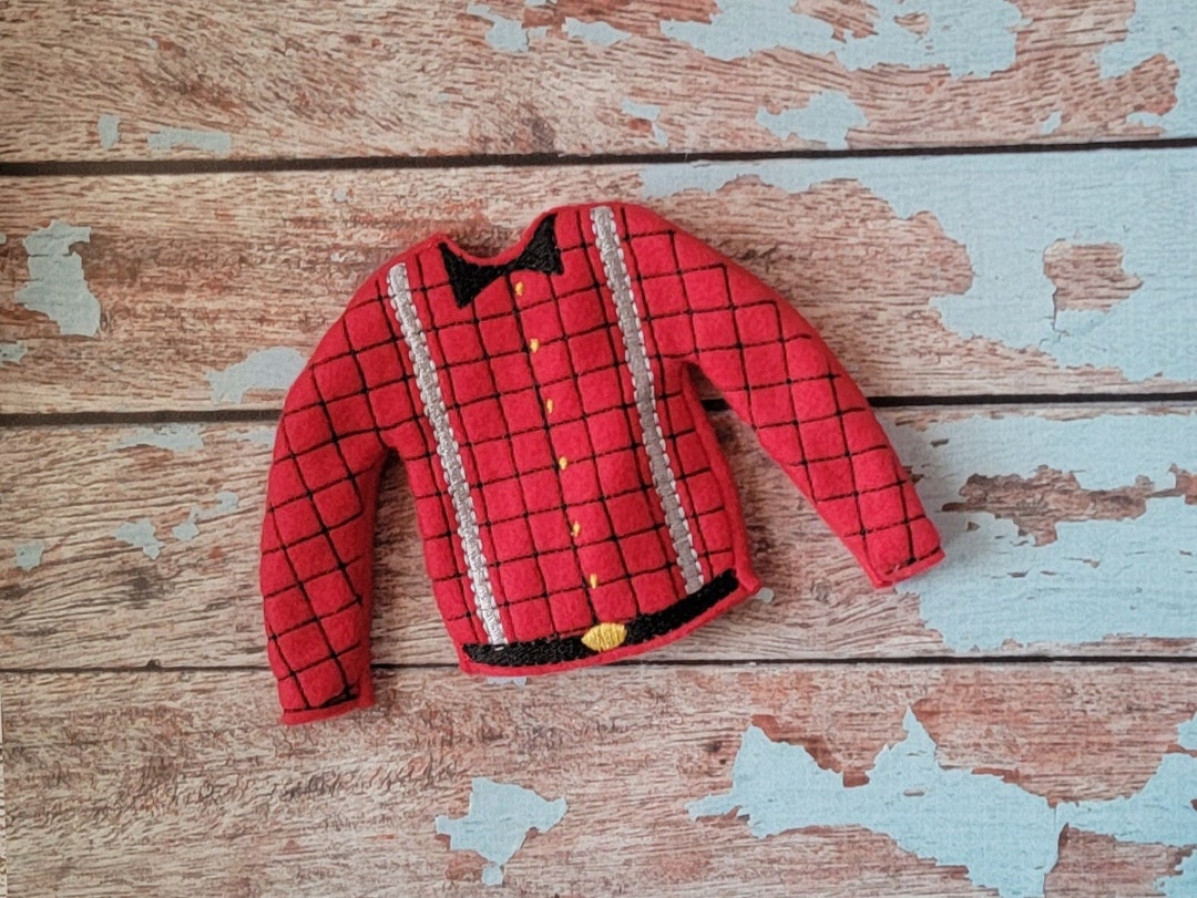 Elf Clothes Lumberjack Elf Sweater, Elf Clothes, Elf Costume, Christmas ...