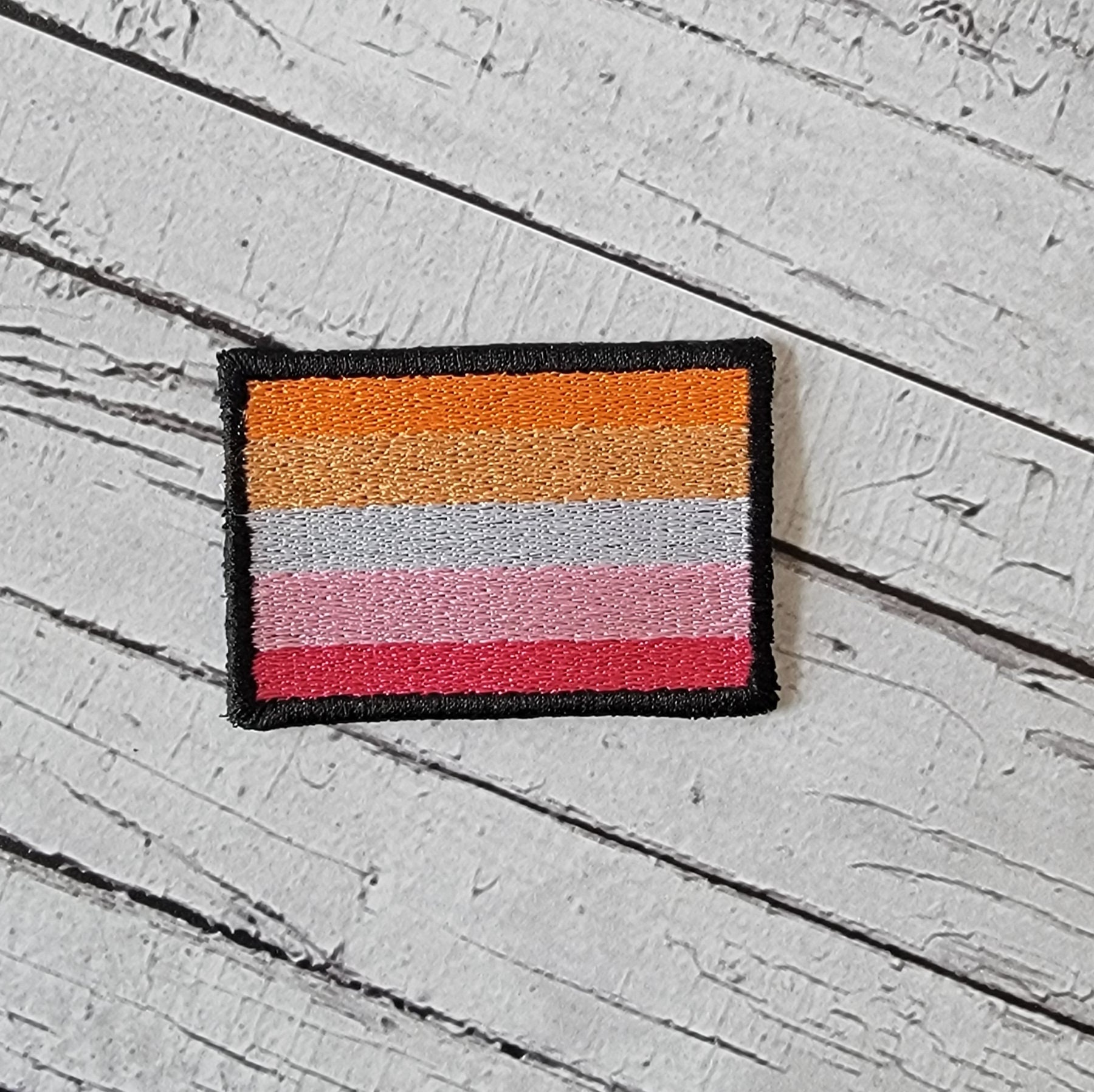 LGBTQ Lesbian Pride Flag Patch LGBT Pride Patch. Great for | Etsy