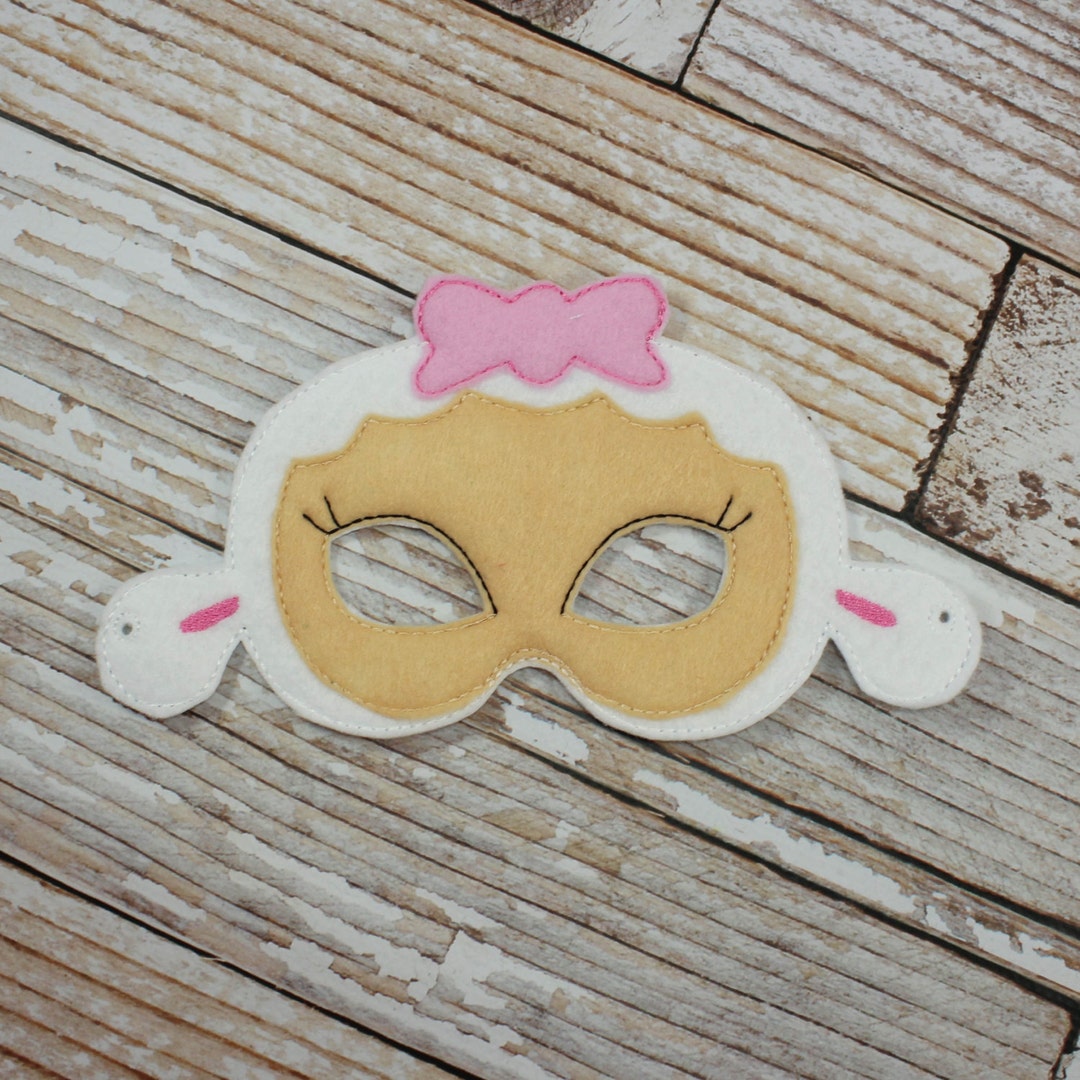 Lamb Mask Felt Lamb Mask for Birthday Parties, Halloween, Dress-up Play ...