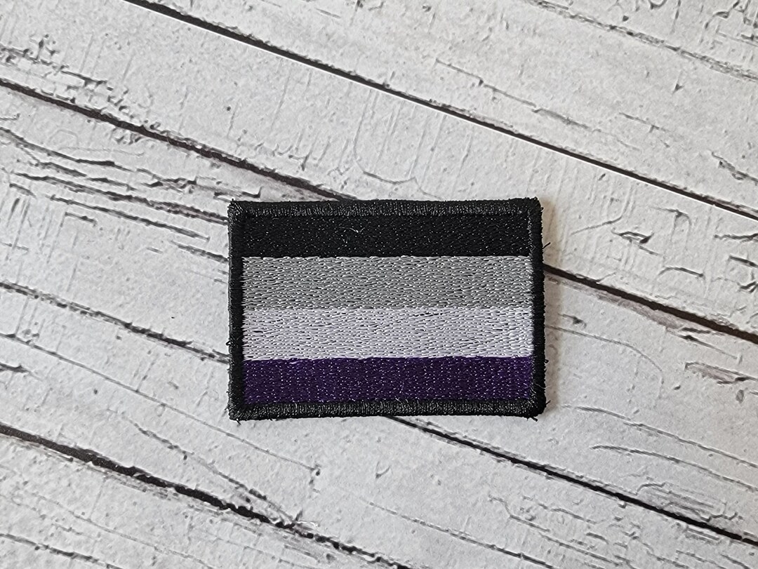 LGBTQ Asexual Pride Flag Patch LGBT Asexual Pride Patch. - Etsy