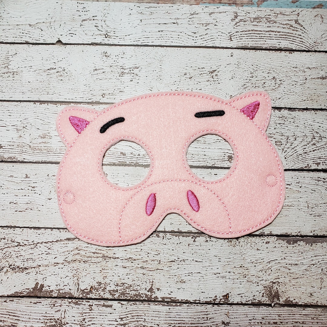 Pig Mask Felt Pig Mask for Parties, Halloween, Dress-up Play, Pig ...